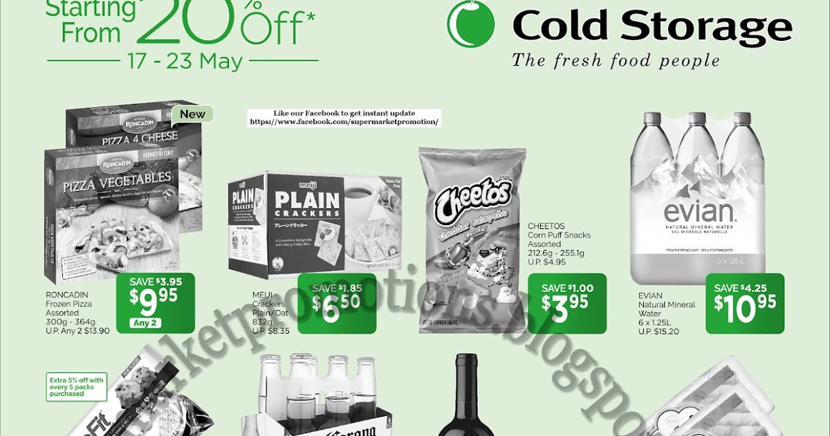 Cold Storage Promotion 17 - 23 May 2019 ~ Supermarket Promotions