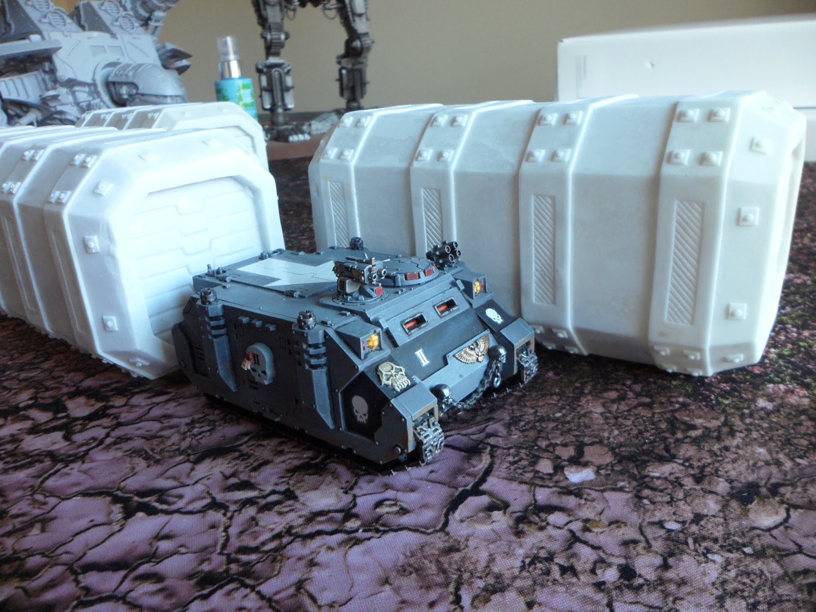 WeeMen: Terrain and Scenery - Cargo Containers - Alternative 40K Scenery