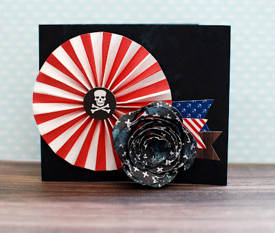 FotoBella: Pirate Flower Card