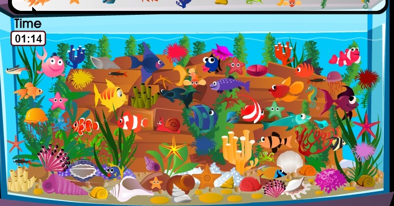 INFORMÁTICA NA ESCOLA 1º DE MAIO: PROCURAR OBJETOS ESCONDIDOS