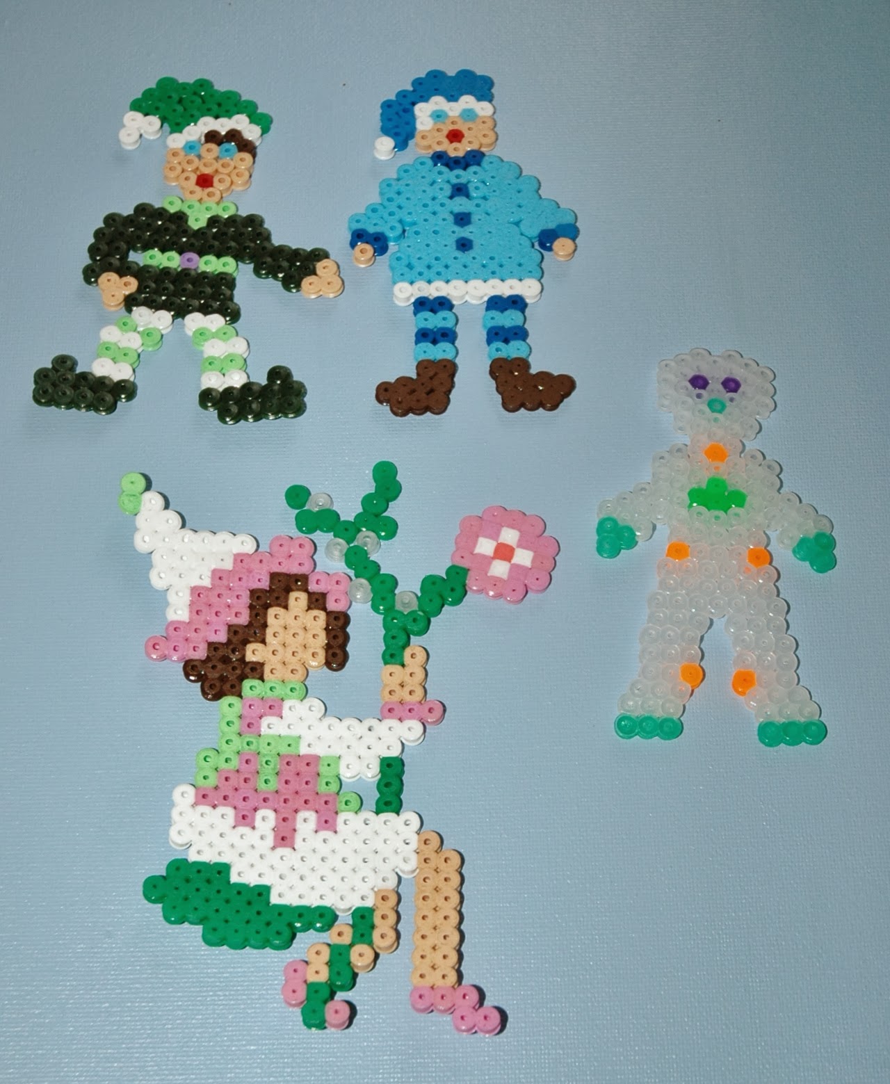 Exploring a bumpy path: Hama beads