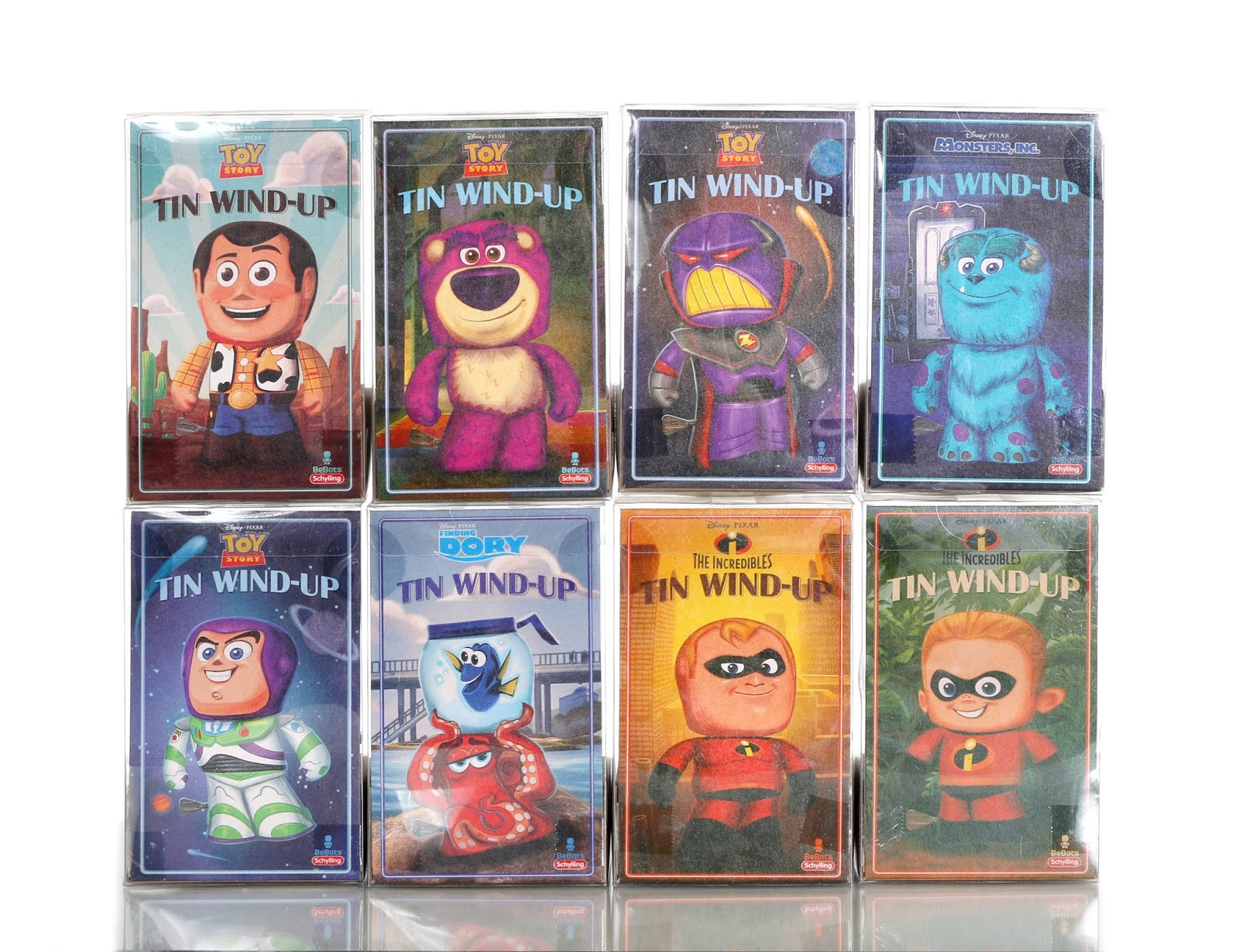 Dan the Pixar Fan: Pixar Tin Wind-Up Collection (By Schylling)