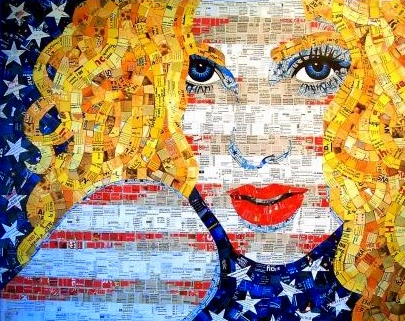 .: Seni Kolaj Dari Aneka Bahan