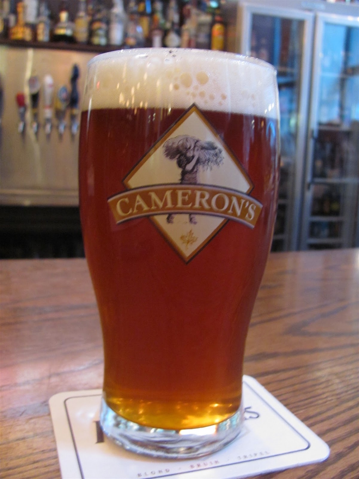 The World of Gord: Beer of the Week - Cameron's Rye Pale Ale