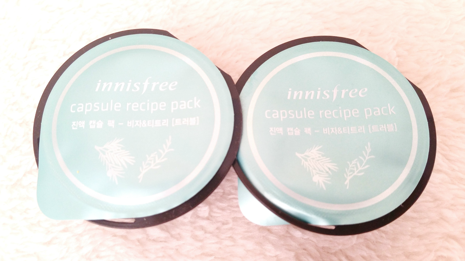 Innisfree Capsule Recipe Pack Bija & Tea Tree Review | Dreams to Creations