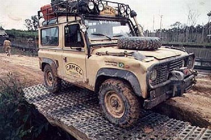 Land Rover Defender 90: Camel Trophy Pics