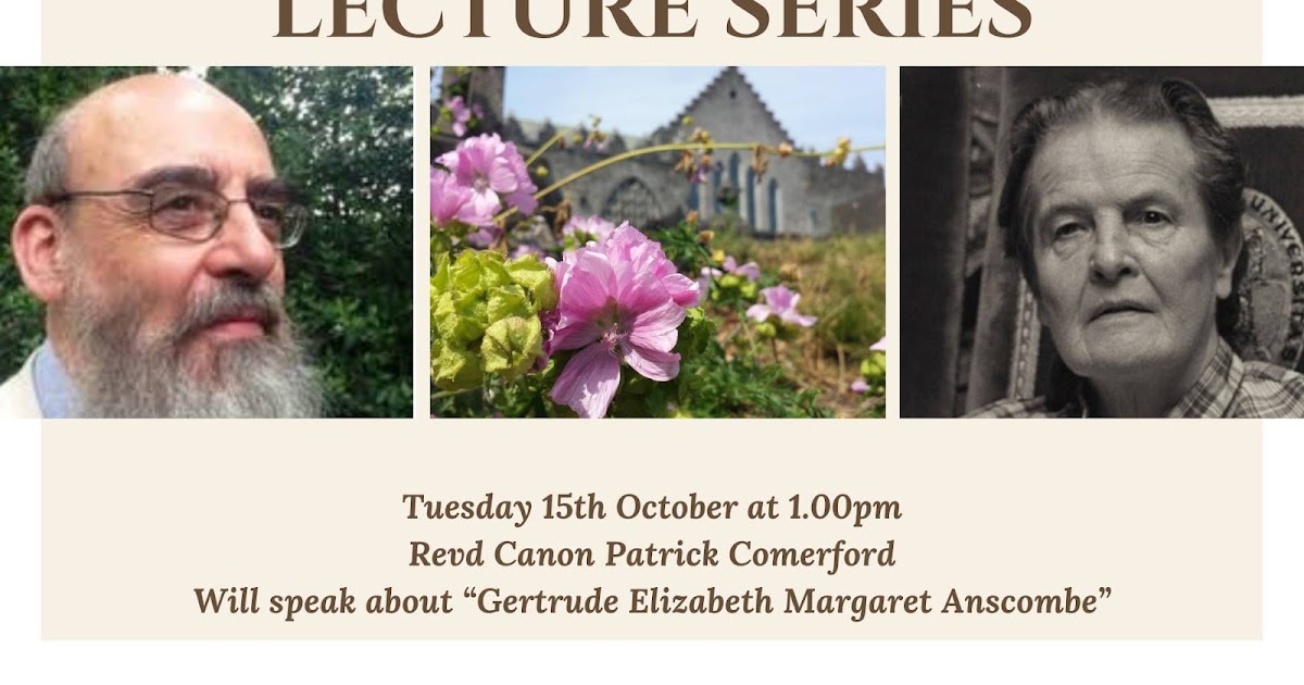 Patrick Comerford: Elizabeth Anscombe (1919-2001): Limerick-born ...