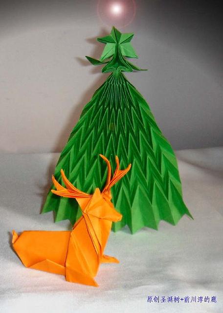 PAPIROFLEXIA PARA TOD@S: RENO Y ARBOL DE NAVIDAD, CINTA Y CAMPANA Y ...