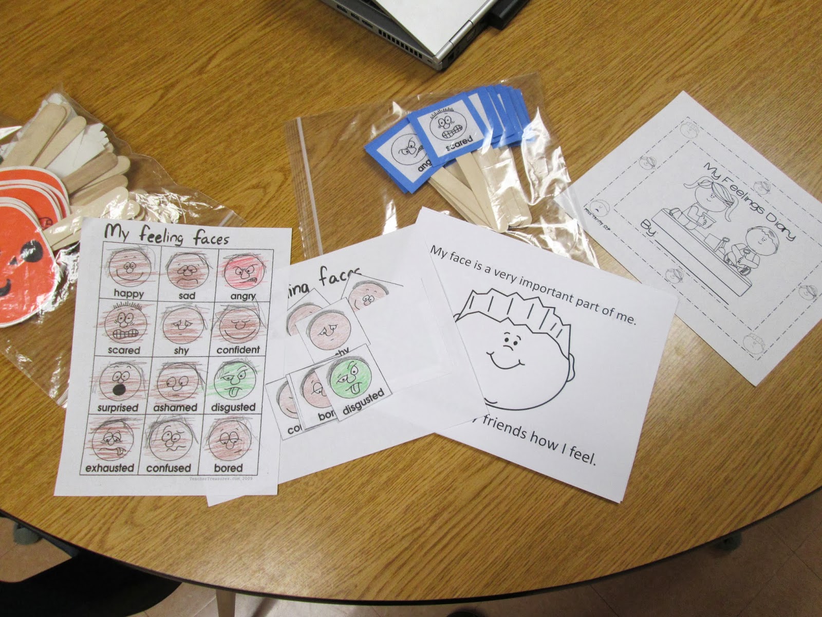 Do It Yourself Speech: Seasonal Emotion Sticks