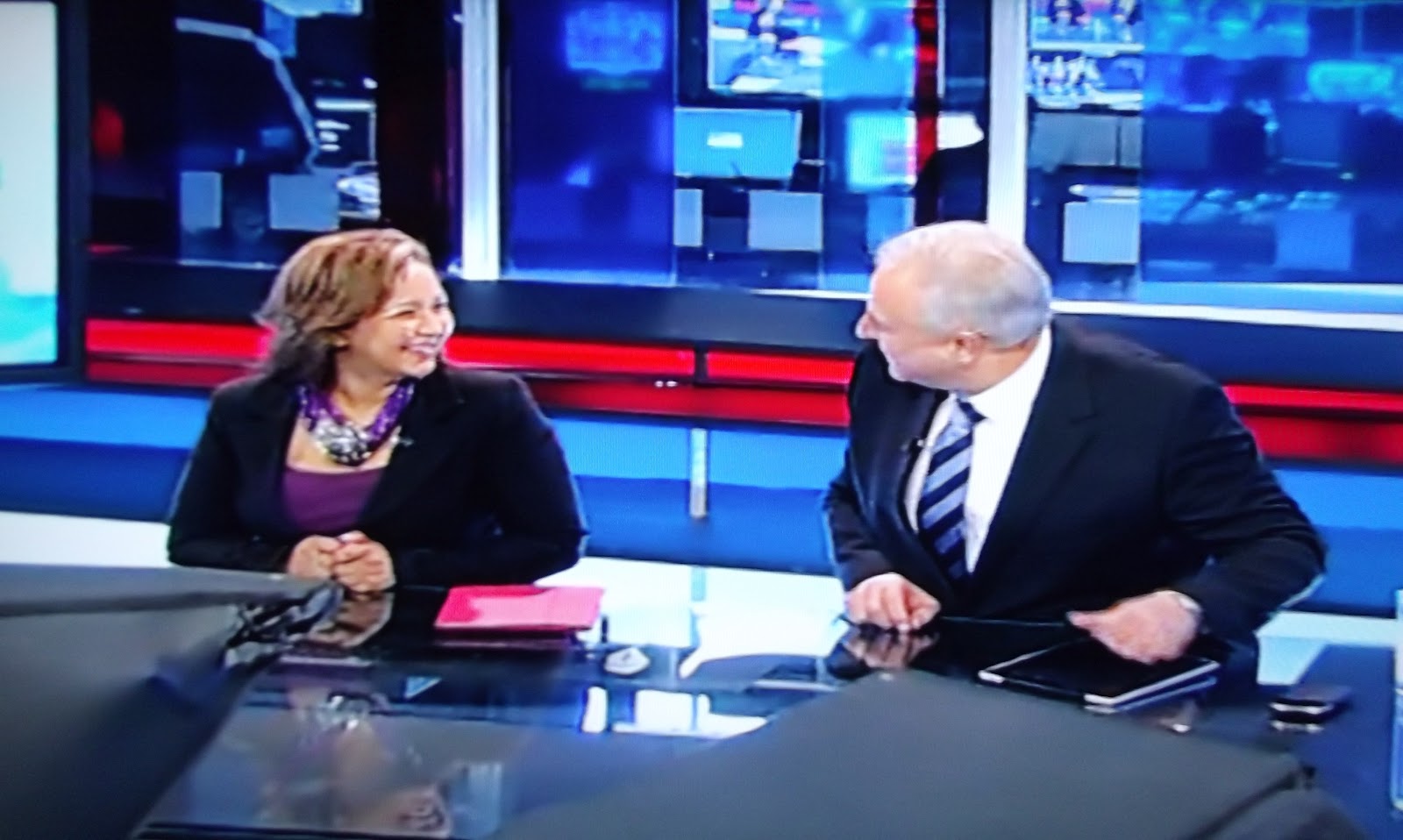 TV with Thinus: ODE TO JOY. With instant chemistry, Iman Rappetti sits ...