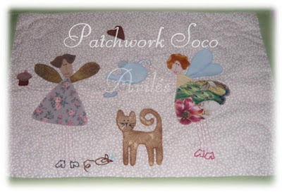 Patchwork Soco: Colchas infantiles: ¿hadas o animalitos?