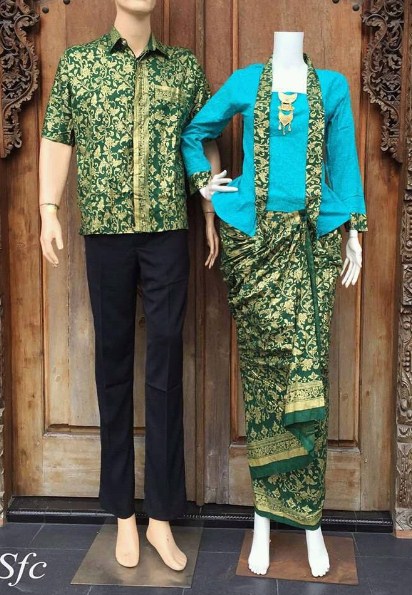 Koleksi Baju Muslim Batik Sarimbit Modern untuk Ke Acara Kondangan
