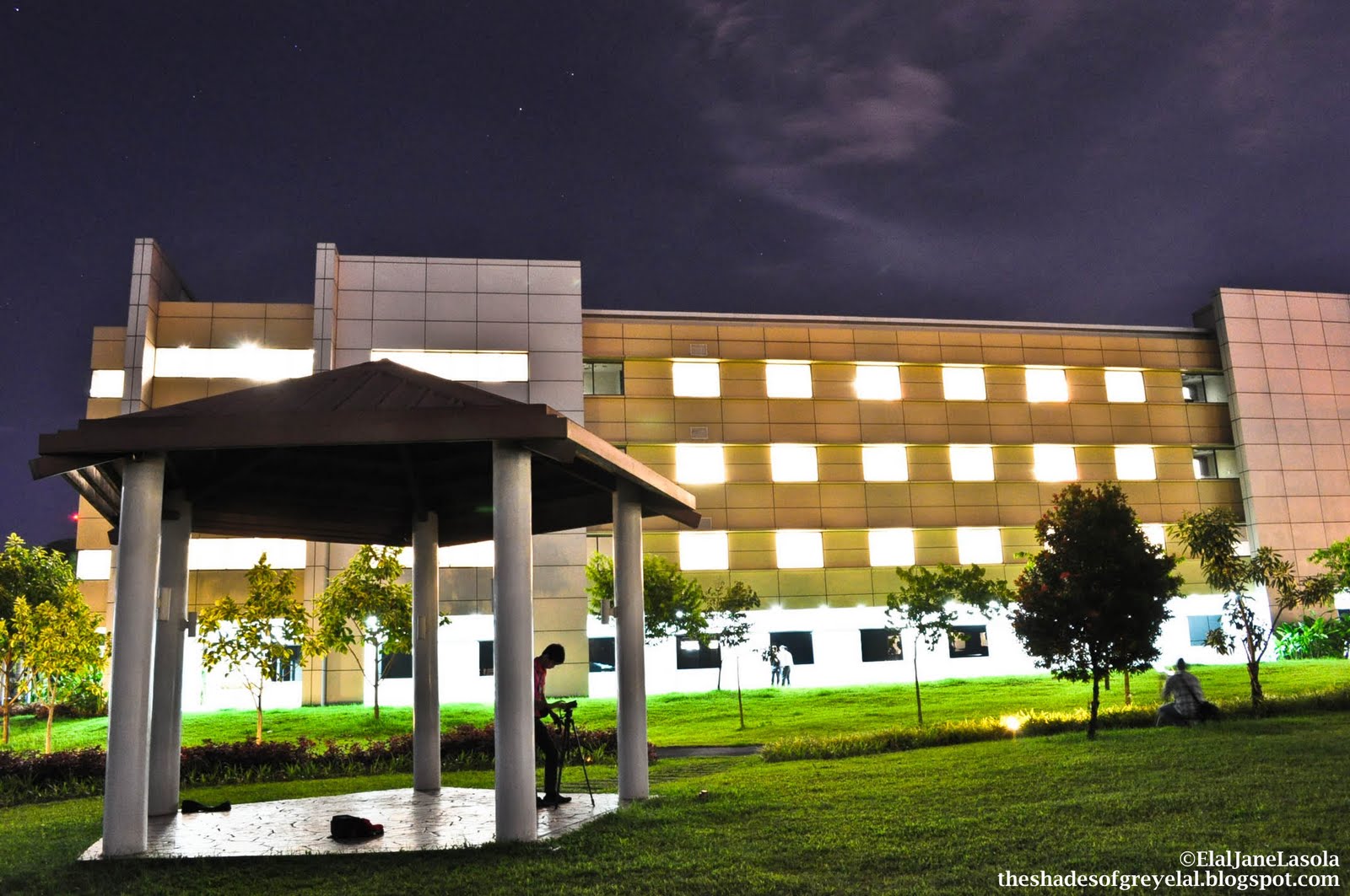 Elal Lasola Travel & Photography: UP AyalaLand TechnoHub @ Night