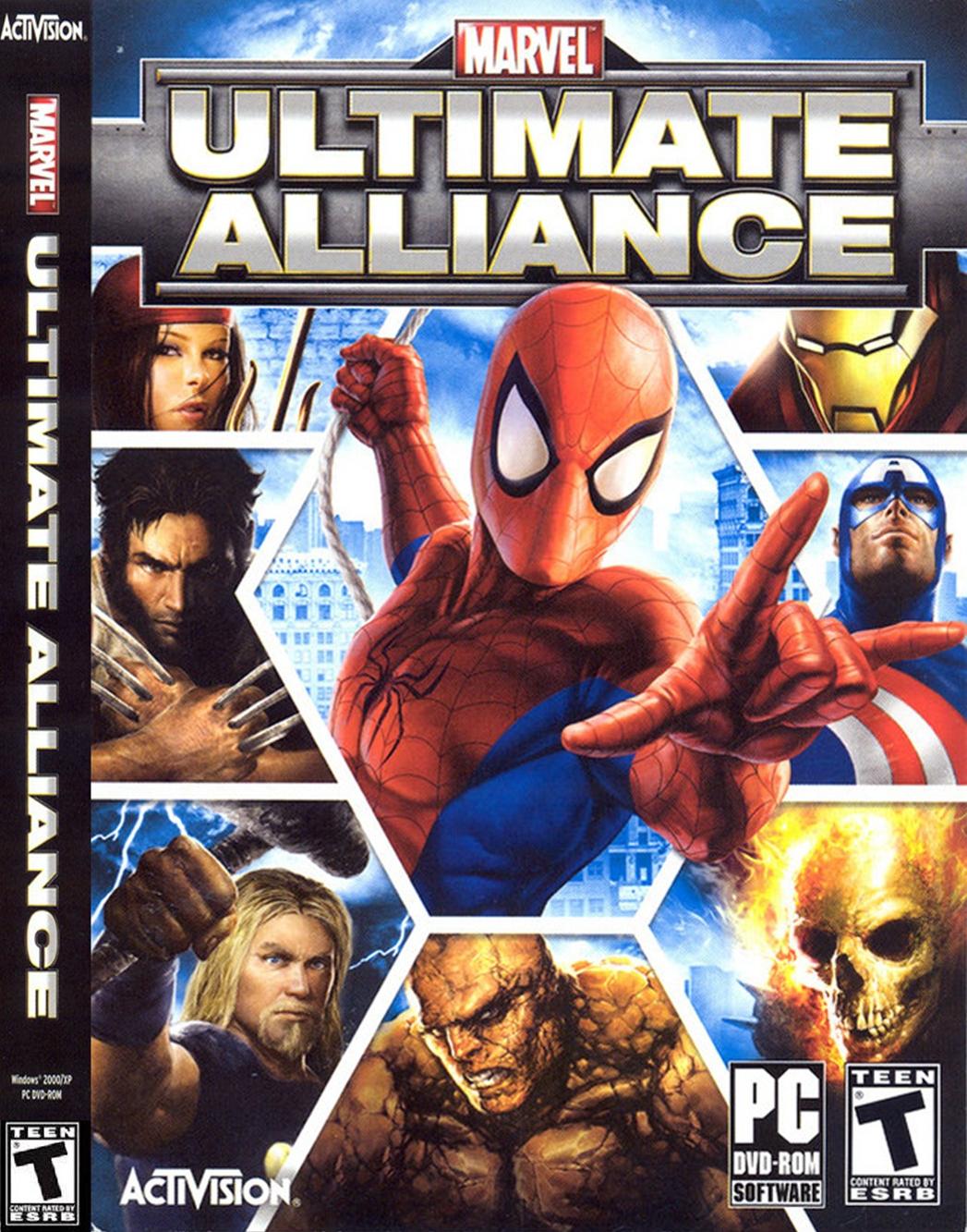 Mantovani's Game Blog: Marvel Ultimate Alliance (PC/PS2)