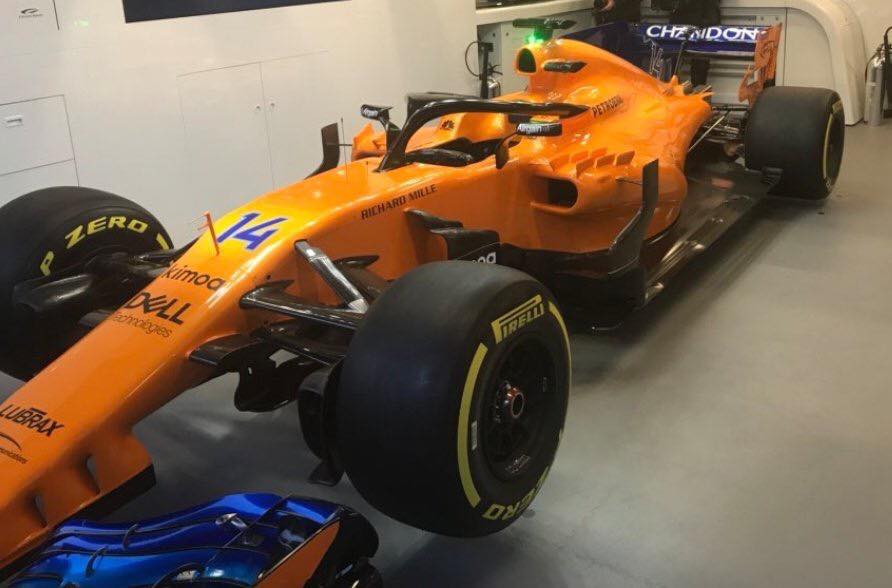 Continental Circus: Apresentações 2018: o McLaren MCL33