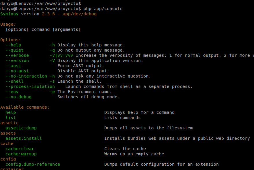 Como Configurar Un Proyecto De Symfony2 Y Git El Codigo K