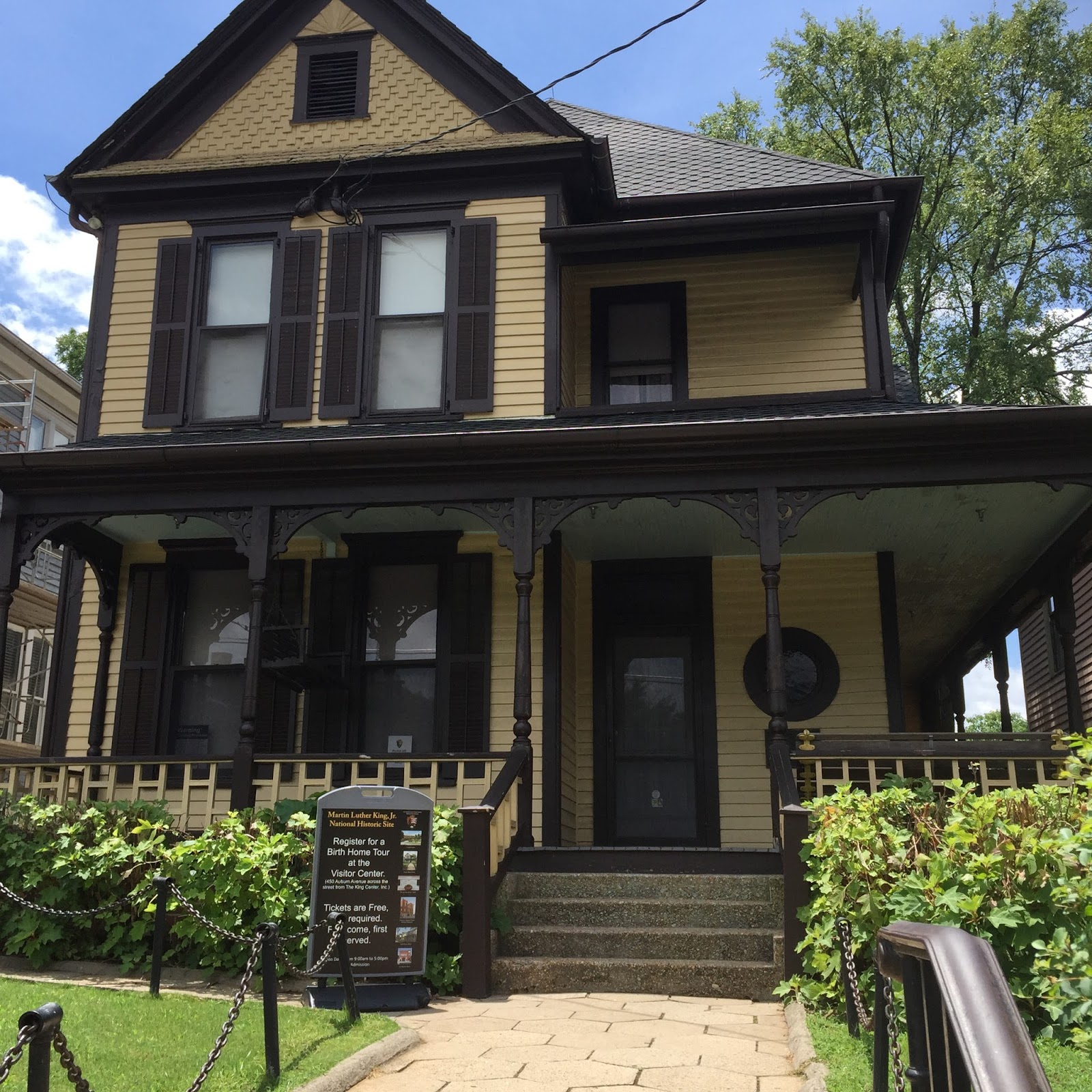 The Latest: MLK Jr. National Historic Site