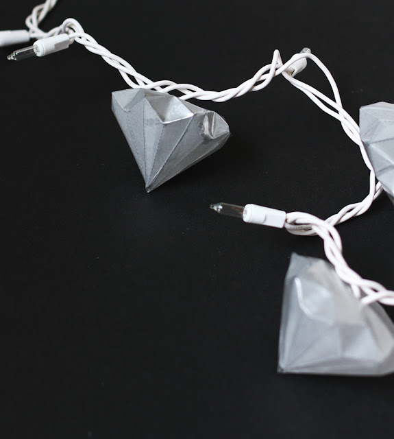 Details Make The Design: Diamond lights DIY