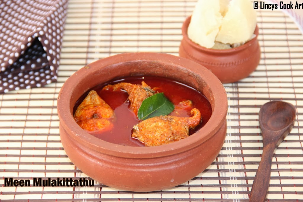 Kerala Fish Curry/ Meen Mulakittathu/ Nadan Fish Curry ~ Lincy's Cook Art