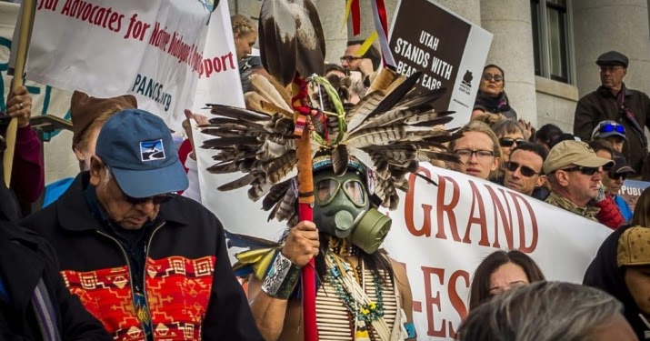 White Wolf : Native American tribes come together to protect Bears Ears ...