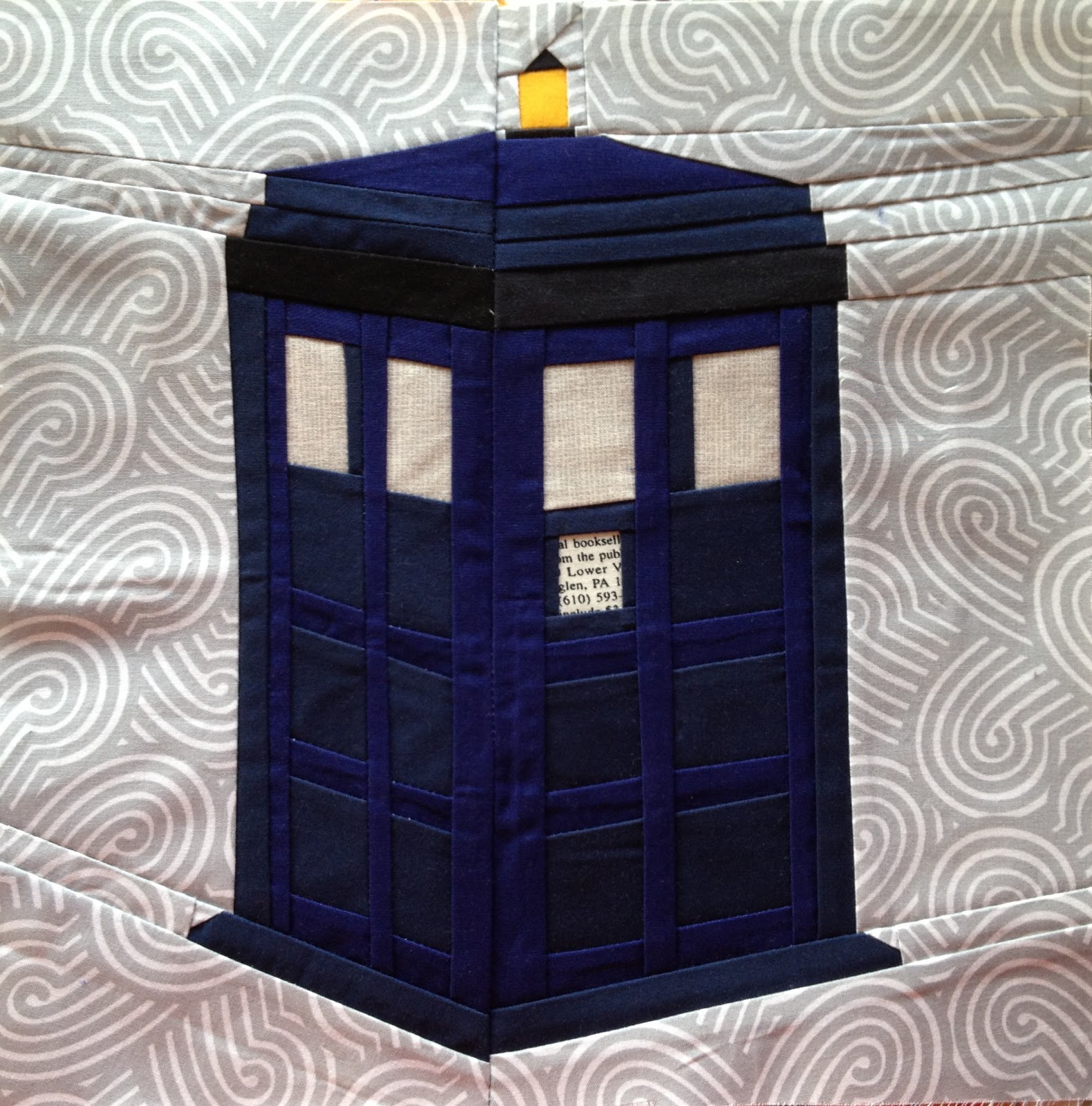 Tardis Sewing Pattern