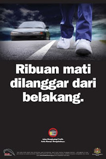 Bahasa Melayu: Poster Keselamatan Jalan Raya