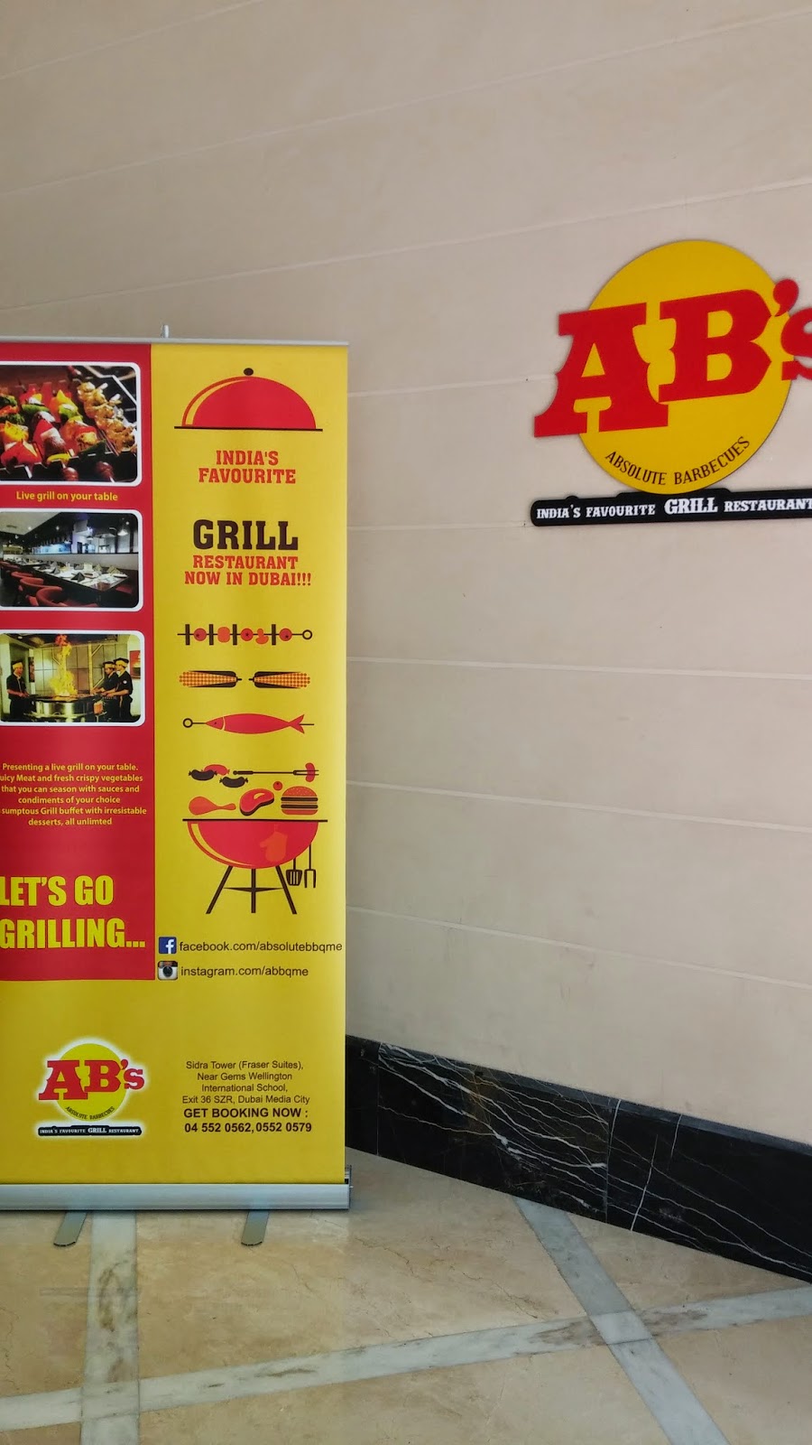 Dubaianvegfoodie: AB's Absolute Barbecues, Dubai, UAE