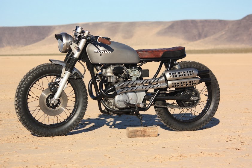 Honda CB 350 Custom by Aaron Jay Miller - Lsr Bikes