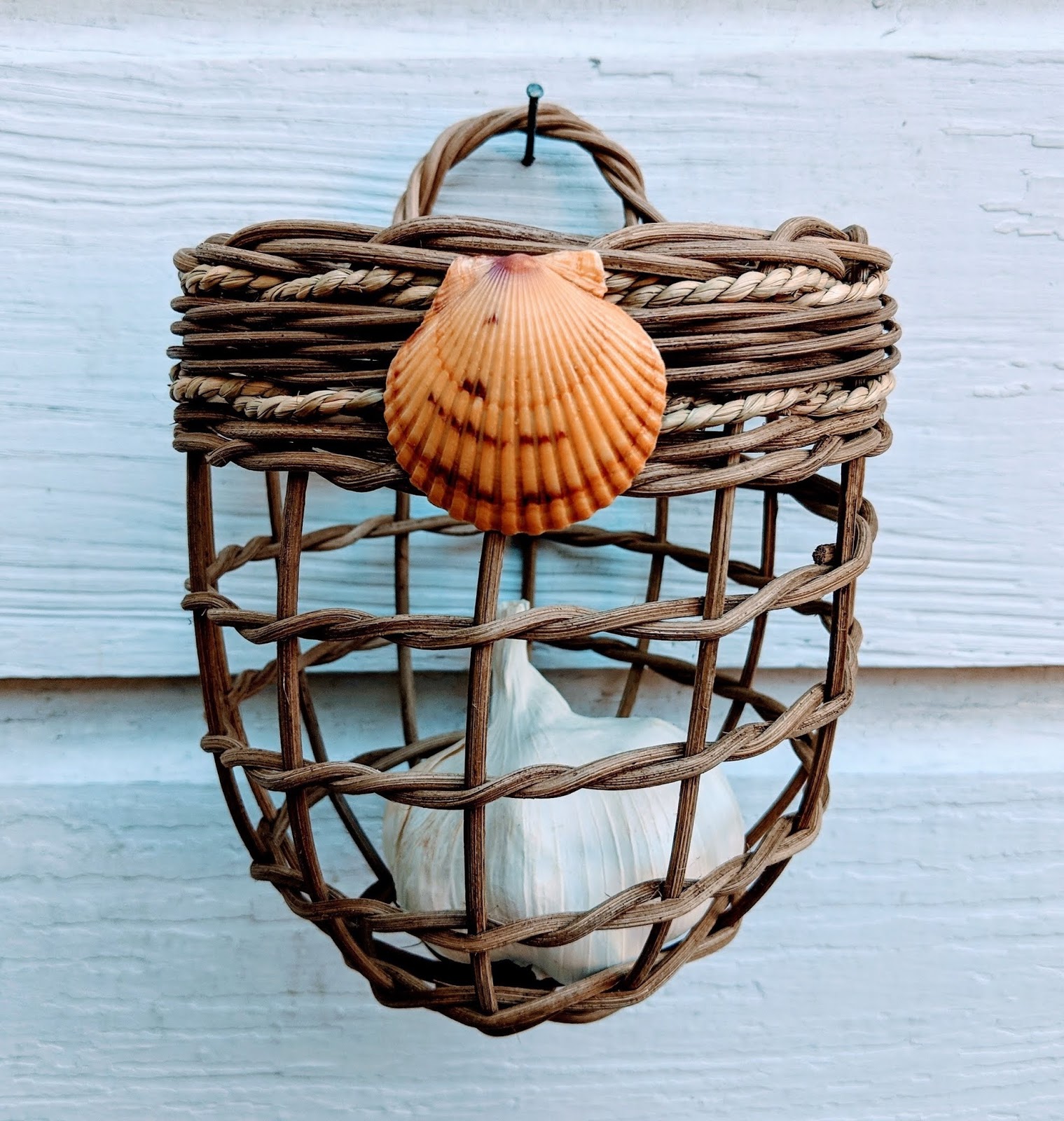 JIM FINEMAN: FISH and SHELL GARLIC BASKETS