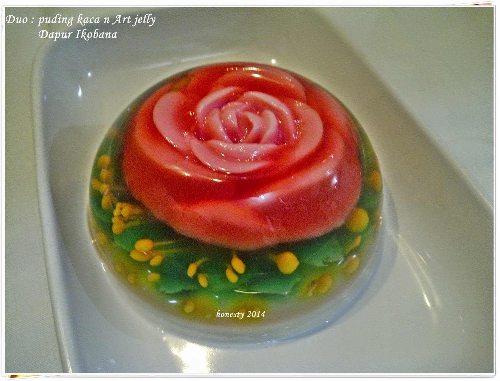 DAPUR IKOBANA: BELAJAR PUDING KACA + JELLY ART