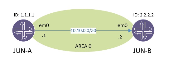 Tecnorelatos: OSPF en JUNIPER