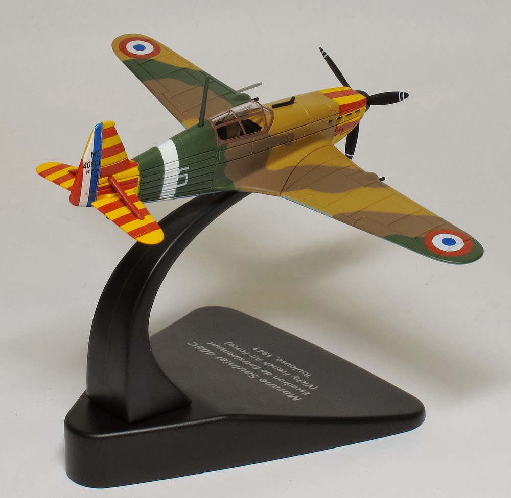 Dora 9 Diecast: Oxford Aviation Morane Sauliner 406C Escadron de ...