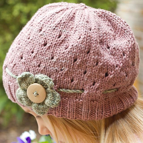 Daily Knitting Patterns: Vintage Sweet Hat