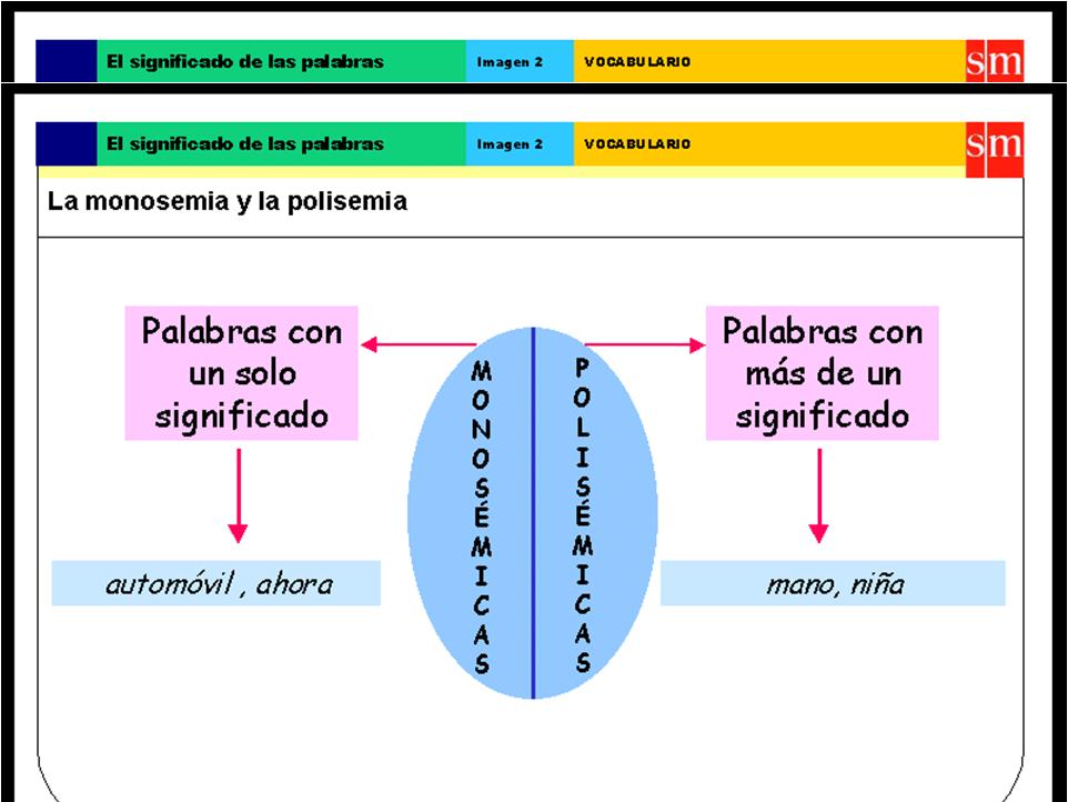 Español: Tipos de Palabras