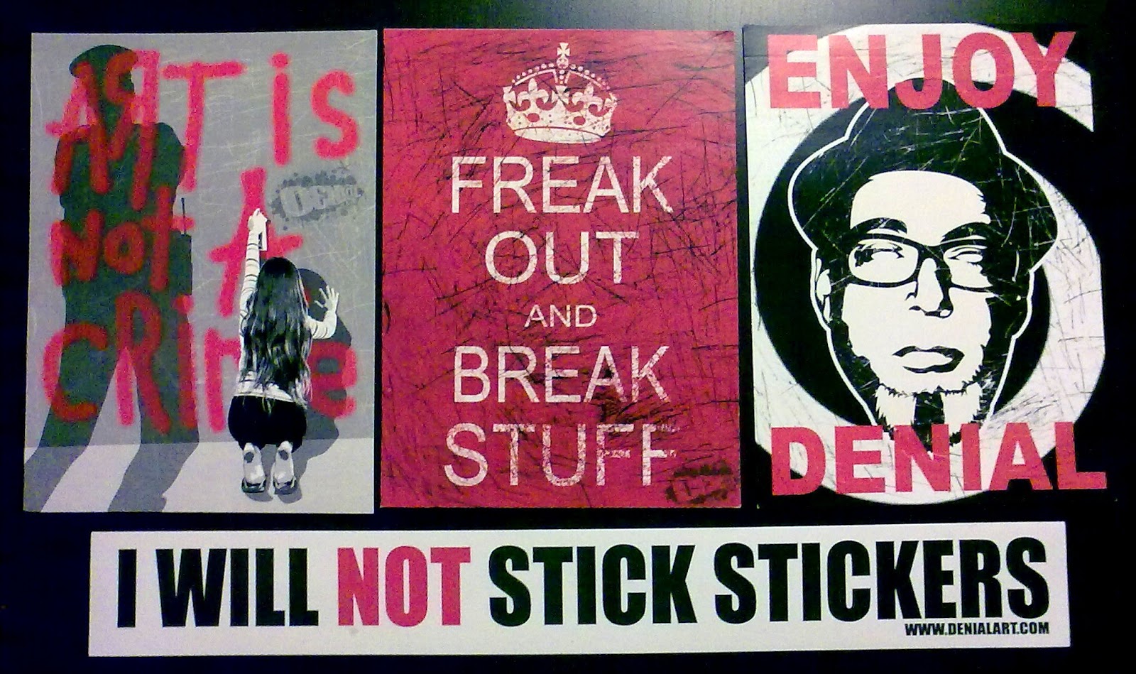 Just 4 Street Art: denial art