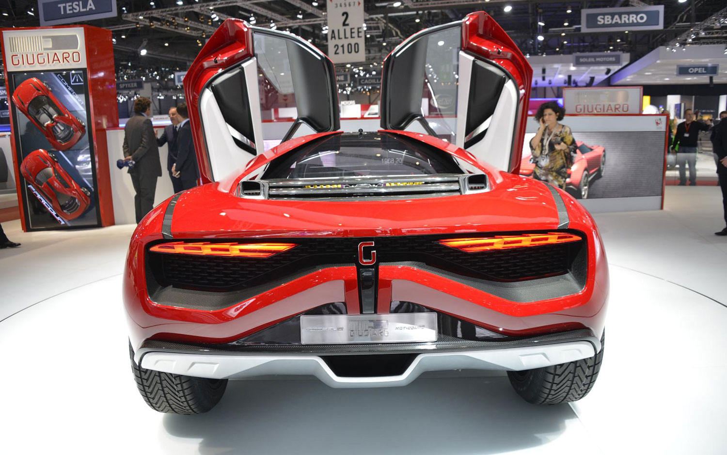 Cars Model 2013 2014: Best Niche Ever? Mid-Engined Italdesign 4WD Coupe ...