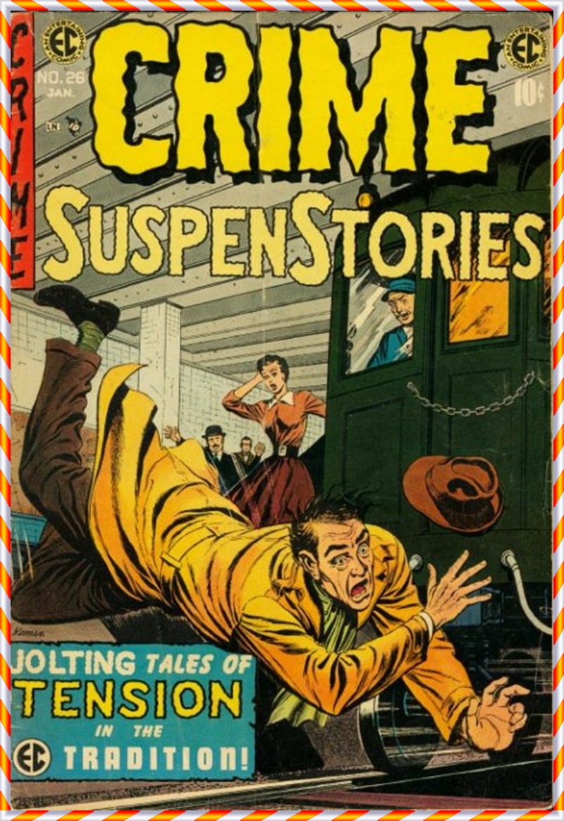 CAPAS DE GIBI COVERS COMICS-EC COMICS TERROR-Crime-Suspenstories