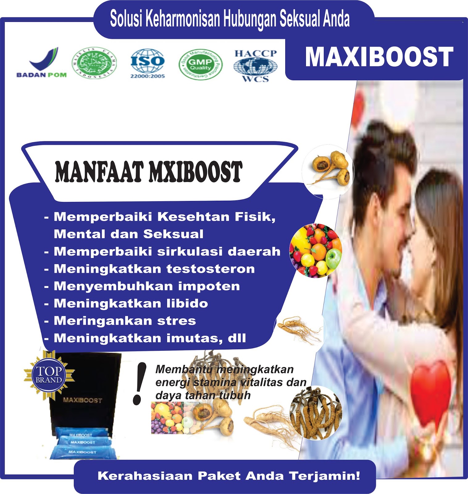 AGEN DISTRIBUTOR MAXIBOOST NUSA TENGGARA TIMUR INDONESIA || WA 085213243129