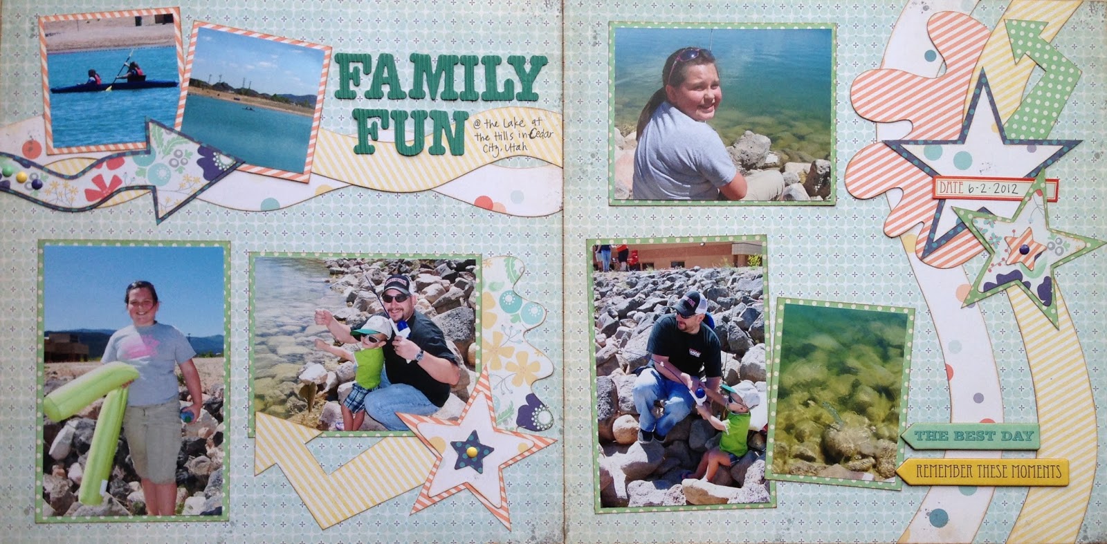 GLOworm Designs: Family Fun Layout