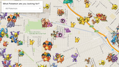 The New Pokémon Go Maps Show You Where to Catch 'Em All - Pokemon Go Apps