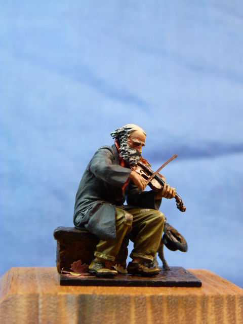 "the Old Fiddler" Completed | planetFigure | Miniatures