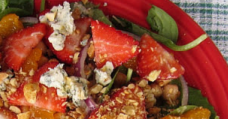 Sunshine Salad with Ginger/Citrus Dressing | Renee's Kitchen Adventures