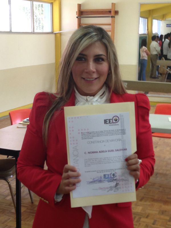 Entregan “Constancia de Mayoría” a Norma Guel Saldívar como Diputada ...