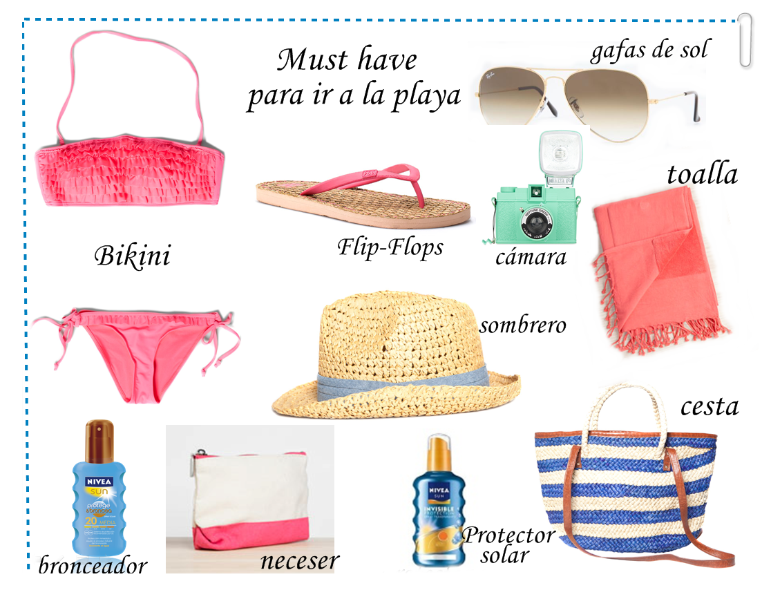 Rachel´s Fashion Room: Imprescindibles para ir a la playa