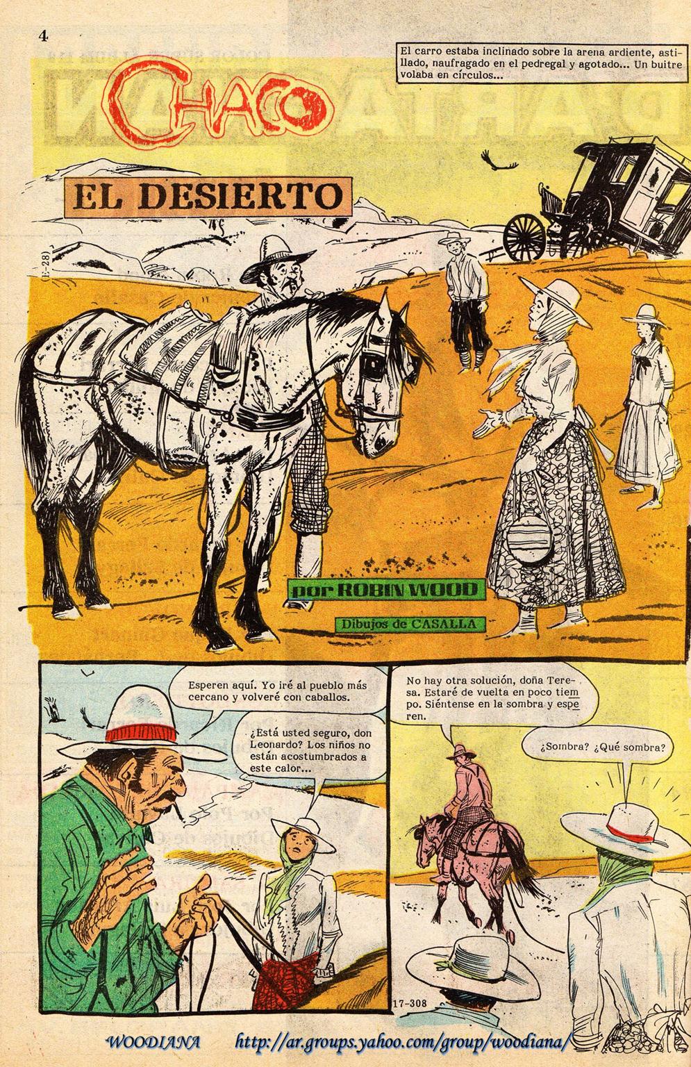 Aquellos inolvidables tebeos...: Chaco - 2ª Edición - R. Wood - A ...