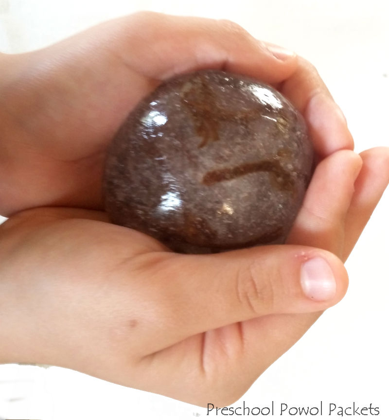 Brown Bear Slime Preschool Science Experiment | Preschool Powol Packets