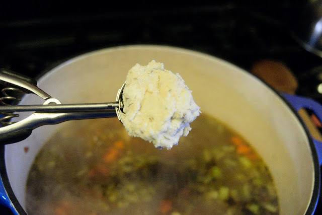 Chicken and Drop Dumplings Recipe - The Kitchen Wife