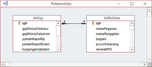 Menentukan Tipe Join pada Relasi Antar Tabel di Access - Access Terapan