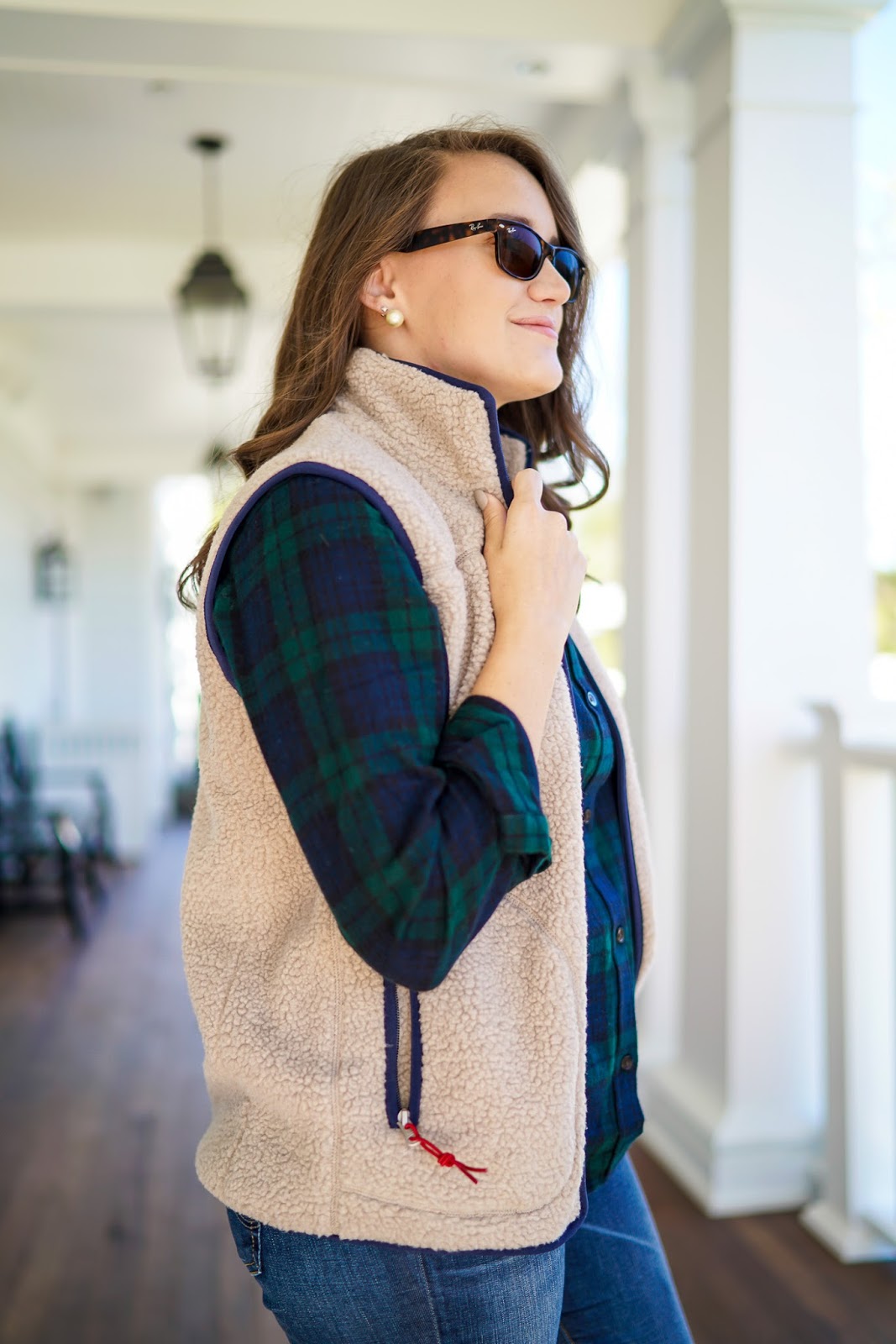Fleece Vest + Flannel Weather | New York City Fashion and Lifestyle ...