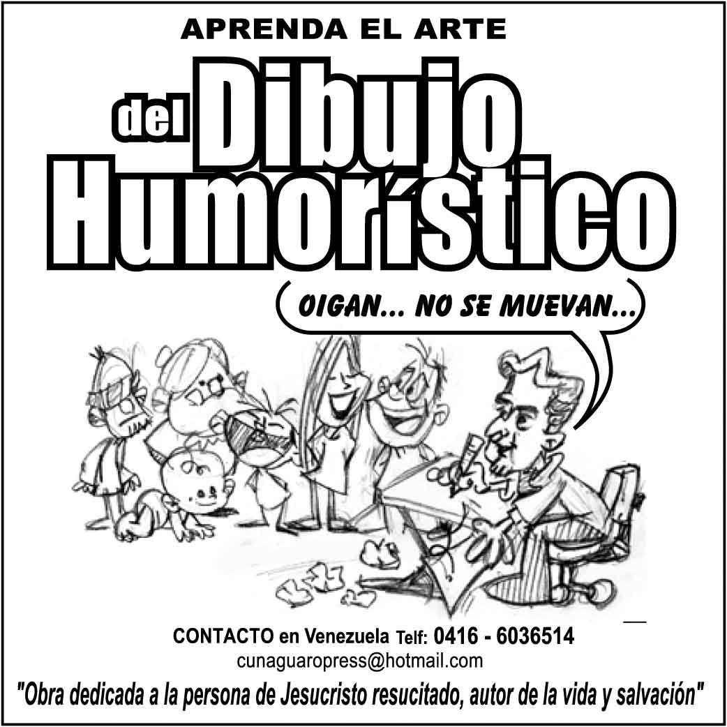 Cunaguaropress: Manual Básico de Dibujo Humorístico